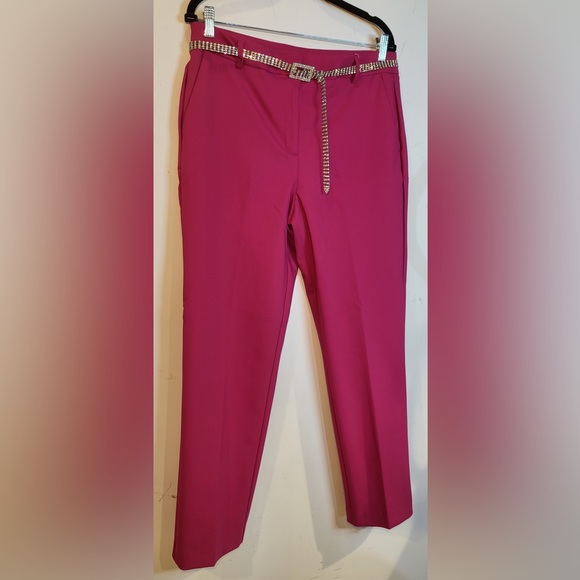 Rachel Zoe | Pants & Jumpsuits | New Rachel Zoe Fuchsia Pink High Waist ...